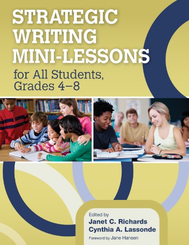 Amazon.com: Strategic Writing Mini-Lessons for All Students, Grades 4–8 ...