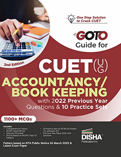 Go To Guide for CUET (UG) Accountancy/ Book Keeping with 2022 Previous ...