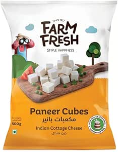 Farmfresh Paneer Cubes 500g : Amazon.ae: Grocery