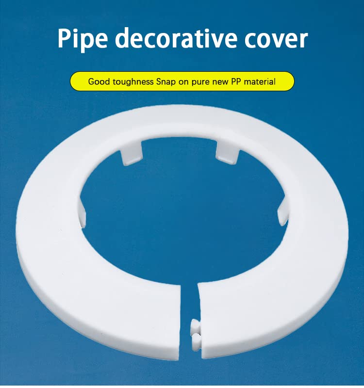 Snapklik.com : Indprod Fit 3.54" Outer Diameter Flange Water Pipe Cover ...
