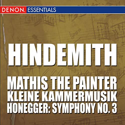 Amazon.co.jp: Hindemith: Mathis the Painter - Honegger: Symphony 3 ...