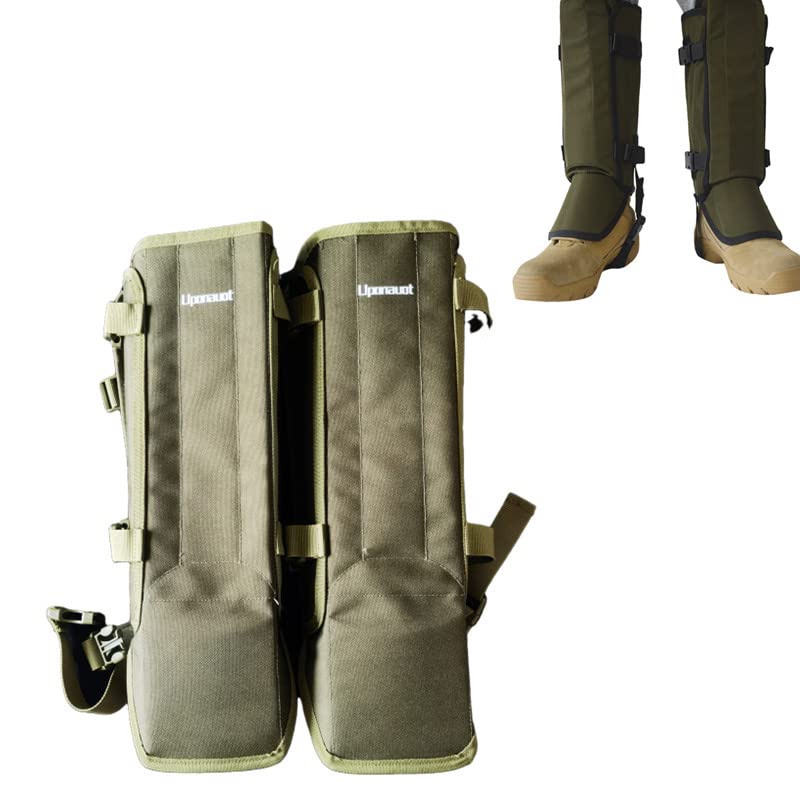 Adjustable Snake Gaiters for Men & Women, Durable Snake Bite Protection ...