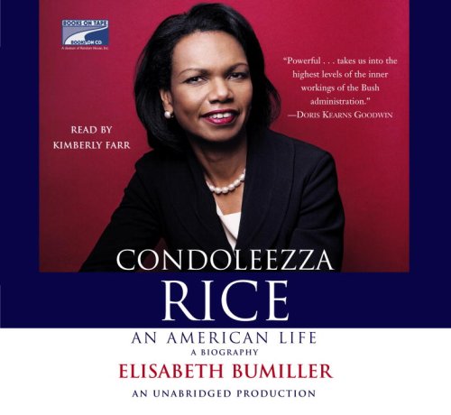Amazon.com: Condoleezza Rice: 9781415948545: Elisabeth Bumiller (Author ...