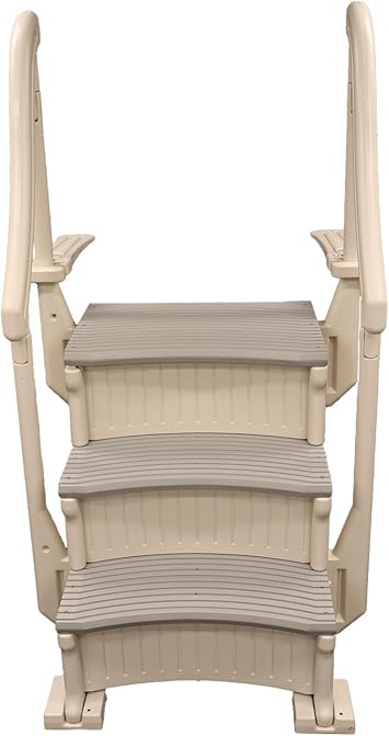 Amazon.com : Confer Plastics Curved Drop-in Inground Pool Step 3 Tread ...