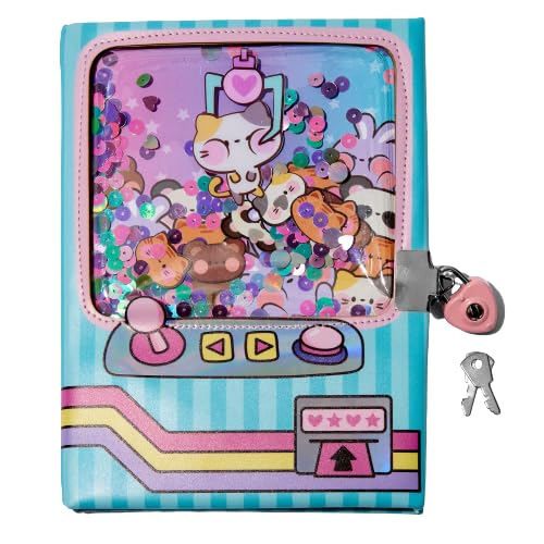 Claire's Accessories Classic Claw Game Diary with Retro Vibes, Lock ...
