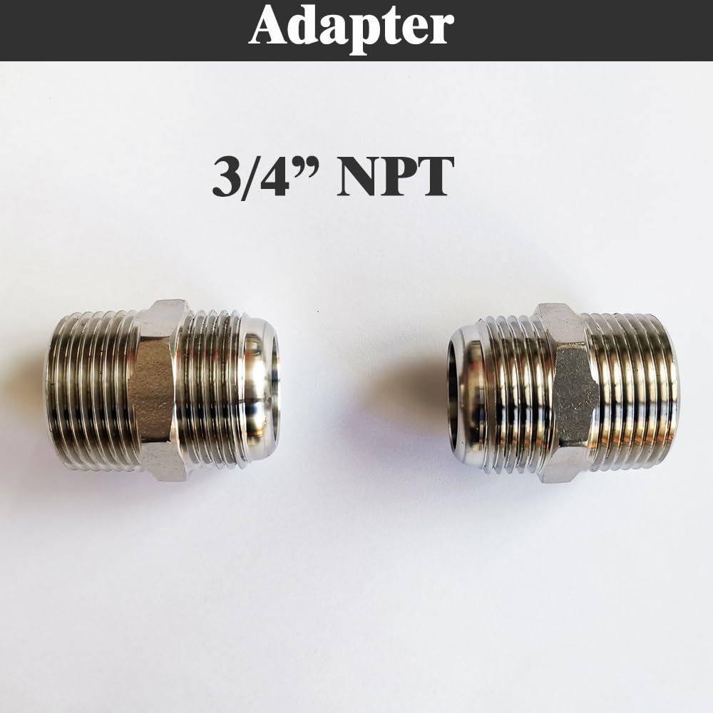 SHOOSHINE 20" Compressor Jumper Hose 3/4" NPT, Air Compressor Hose of ...