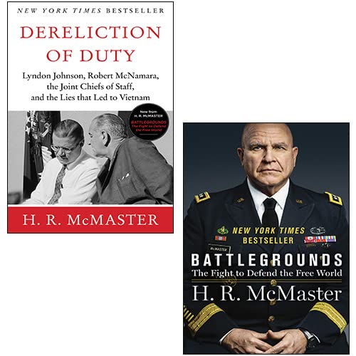 H. R. McMaster 2 Books Collection Set (Dereliction of Duty ...