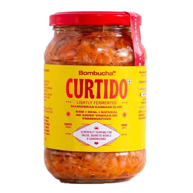 Bombucha Curtido , Salvadoran Cabbage Slaw 450G | 100% Veg ...