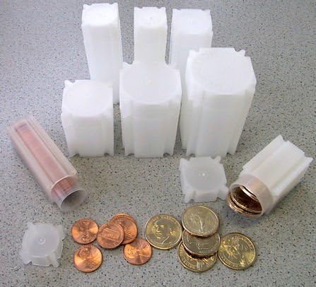 Amazon.com: 15 Coin Safe Square Coin Tubes: Dimes by CoinSafe : Office ...
