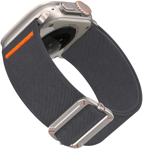 Yoohoo Stretchy Solo Loop Straps Compatible with Apple Watch Ultra ...