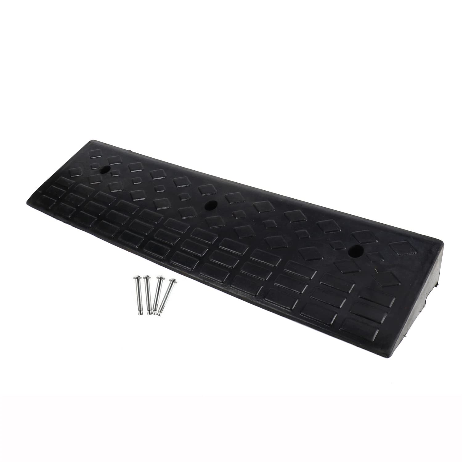 Buy Nisorpa Rubber Kerb Ramps 100x25x10cm Threshold Ramp 4” Height Car ...