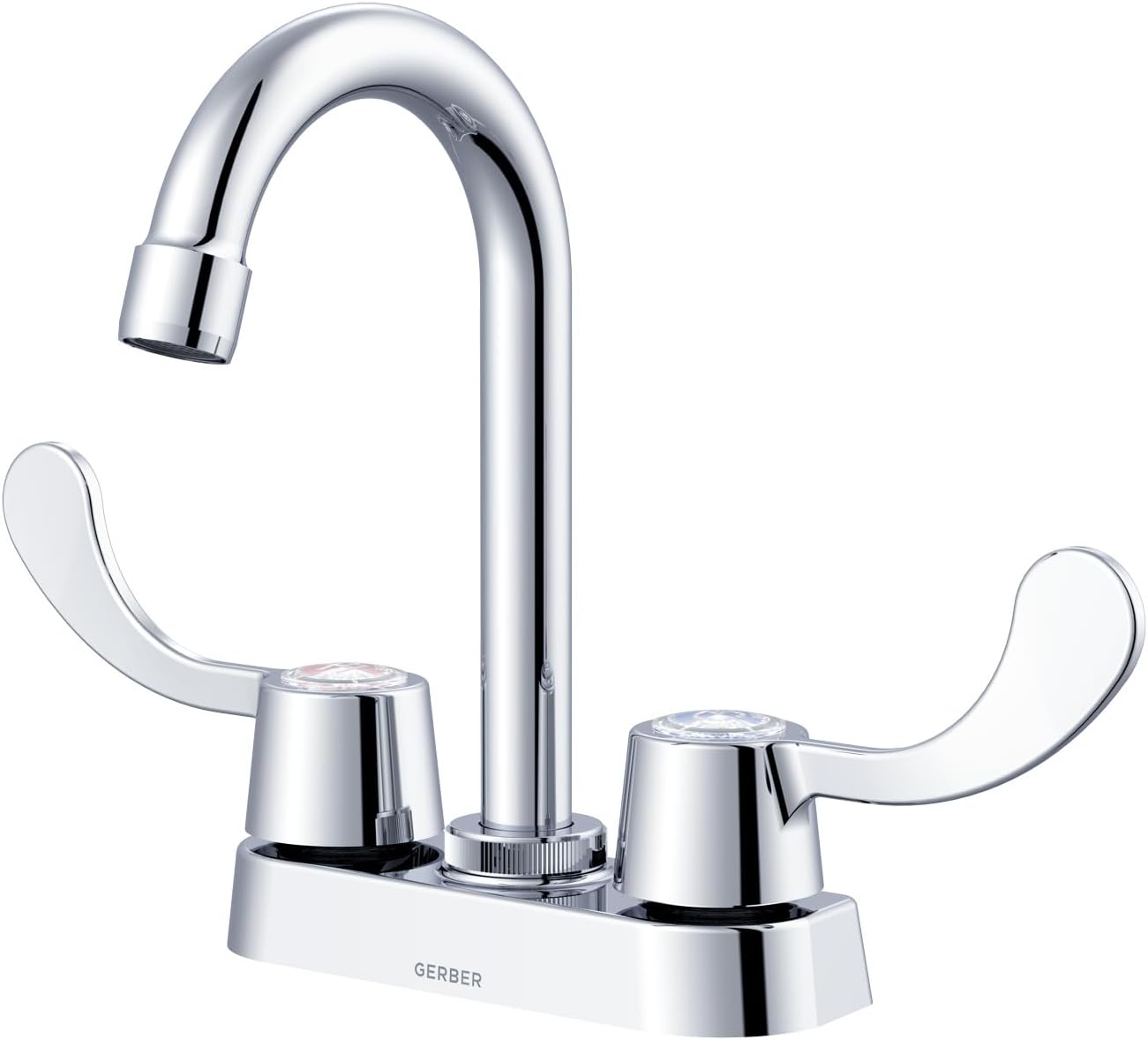 Gerber 49-251-66 Two Handle Bar Faucet. Wrist blade handles - Chrome ...