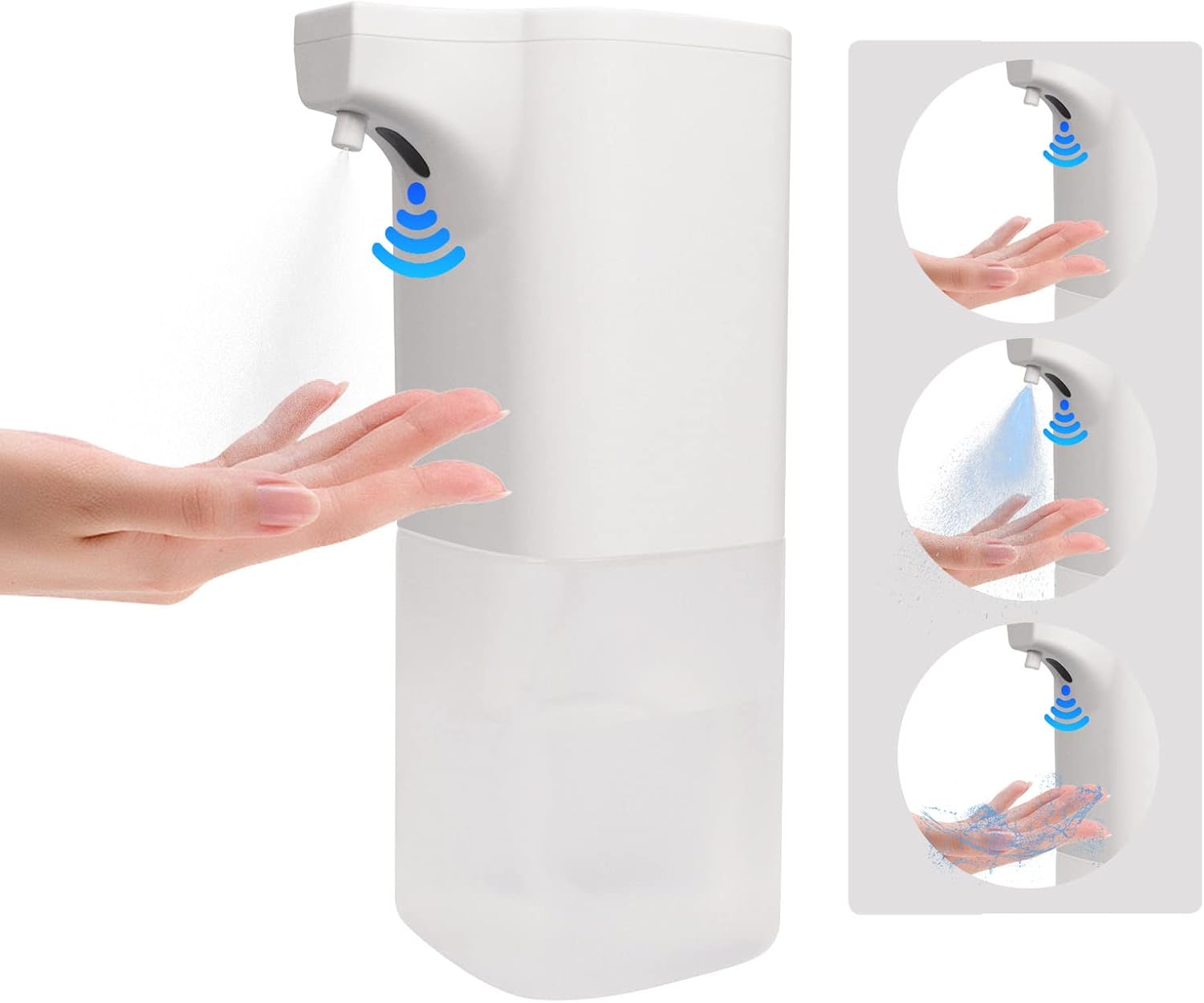 Touchless Alcohol Spray Dispenser, Automatic Sanitizer Dispenser ...