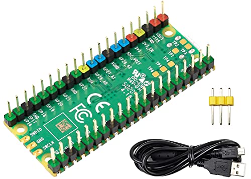 Buy Bicool Raspberry Pi Pico with Pre-Soldered Colorful Pin Header Microcontroller Mini ...
