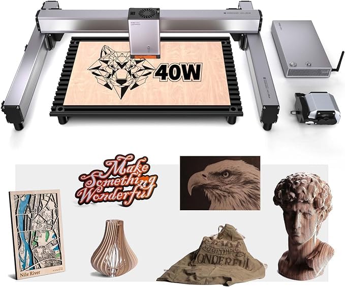 3idea Snapmaker Ray (40W) Laser Engraving and Cutting Version Engraving ...