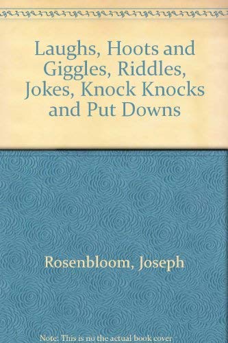 Laughs, hoots & giggles: Rosenbloom, Joseph: 9780806955308: Amazon.com ...