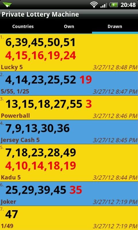 Private Lottery Machine - App on Amazon Appstore