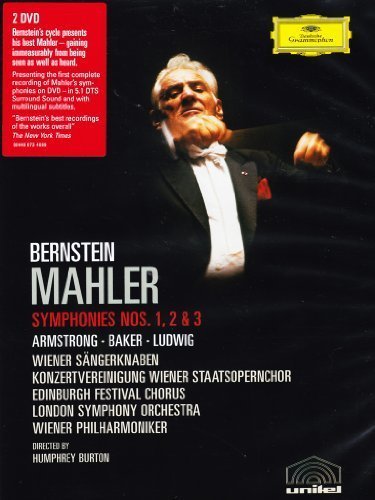 Amazon.com: Mahler - Symphonies Nos. 1, 2 & 3 ~ Leonard Bernstein ...
