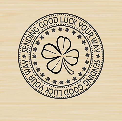 DRS Designs Rubber Stamps Irish Good Luck Circle Rubber Stamp by DRS ...