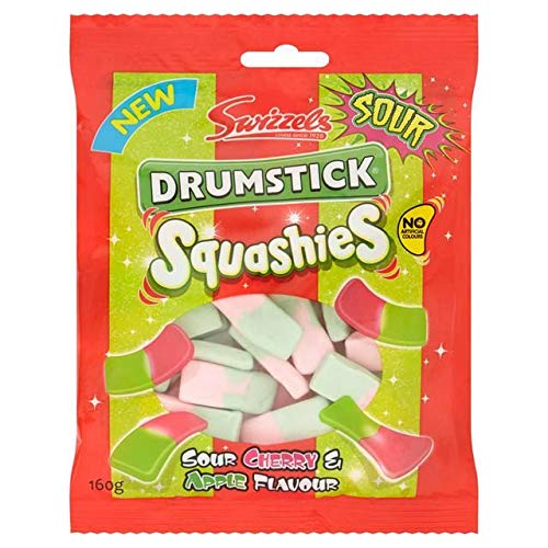 Amazon.com : Squashies Drumstick Cherry & Apple - 145g - Pack of 4 ...