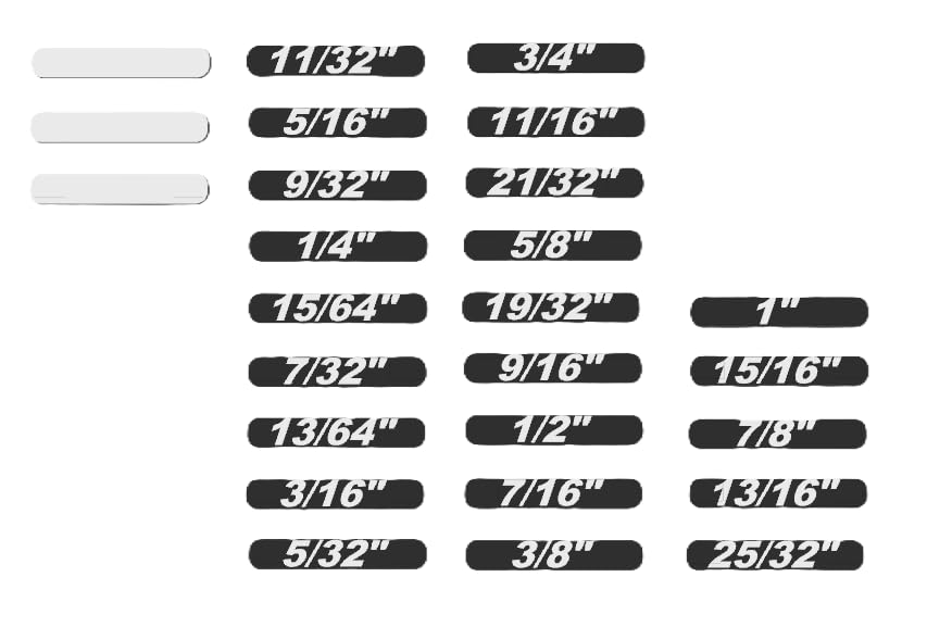Amazon.com: Identification labels compatible with toolbox widget ...