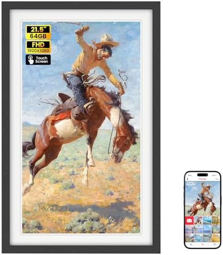 Amazon.com : 64GB Frameo 21.5" Digital Picture Frame Large 1920 x 1080 ...