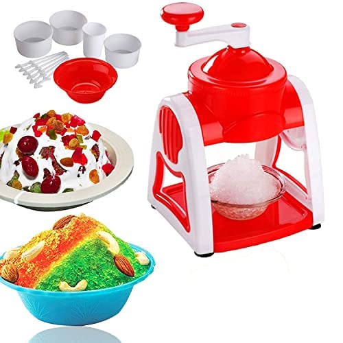 SAHAJ Enterprises.Ice Gola Slush Maker Ice Snow Maker Machine with 3 ...