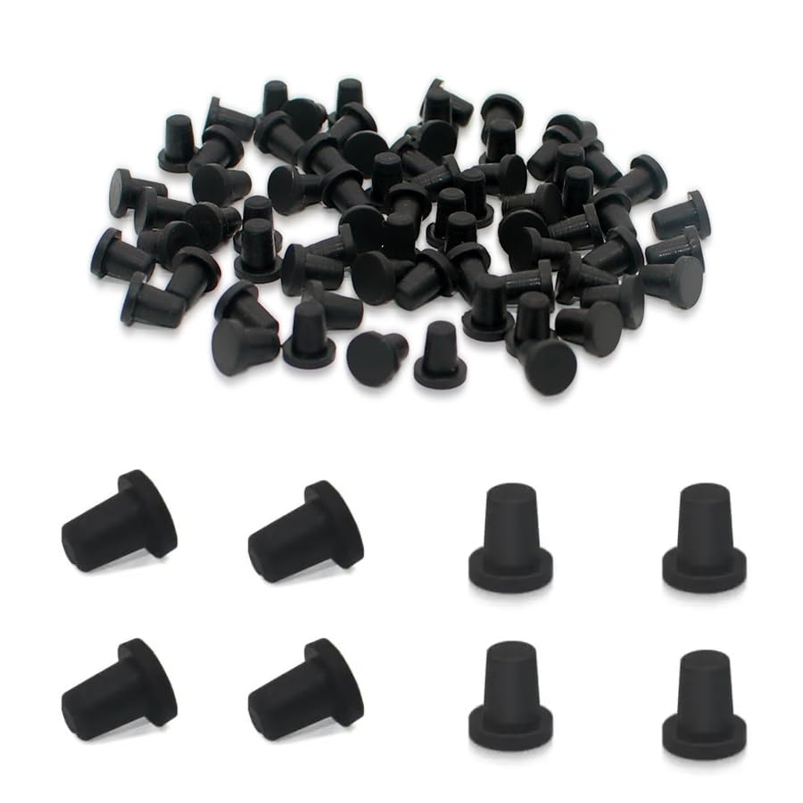 Amazon.com: ThtRht 100 Pack Ink Cartridge Rubber Plug Stopper ...