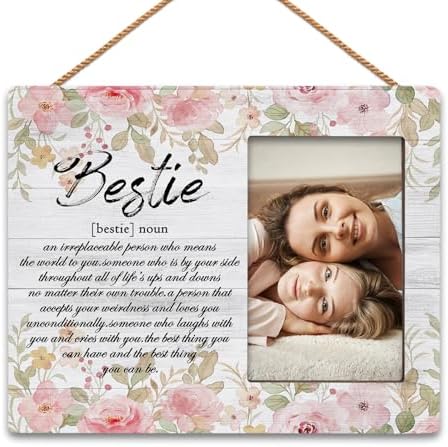Amazon.com - HIWX Bestie Best Friend Picture Frame, Friends Gifts ...
