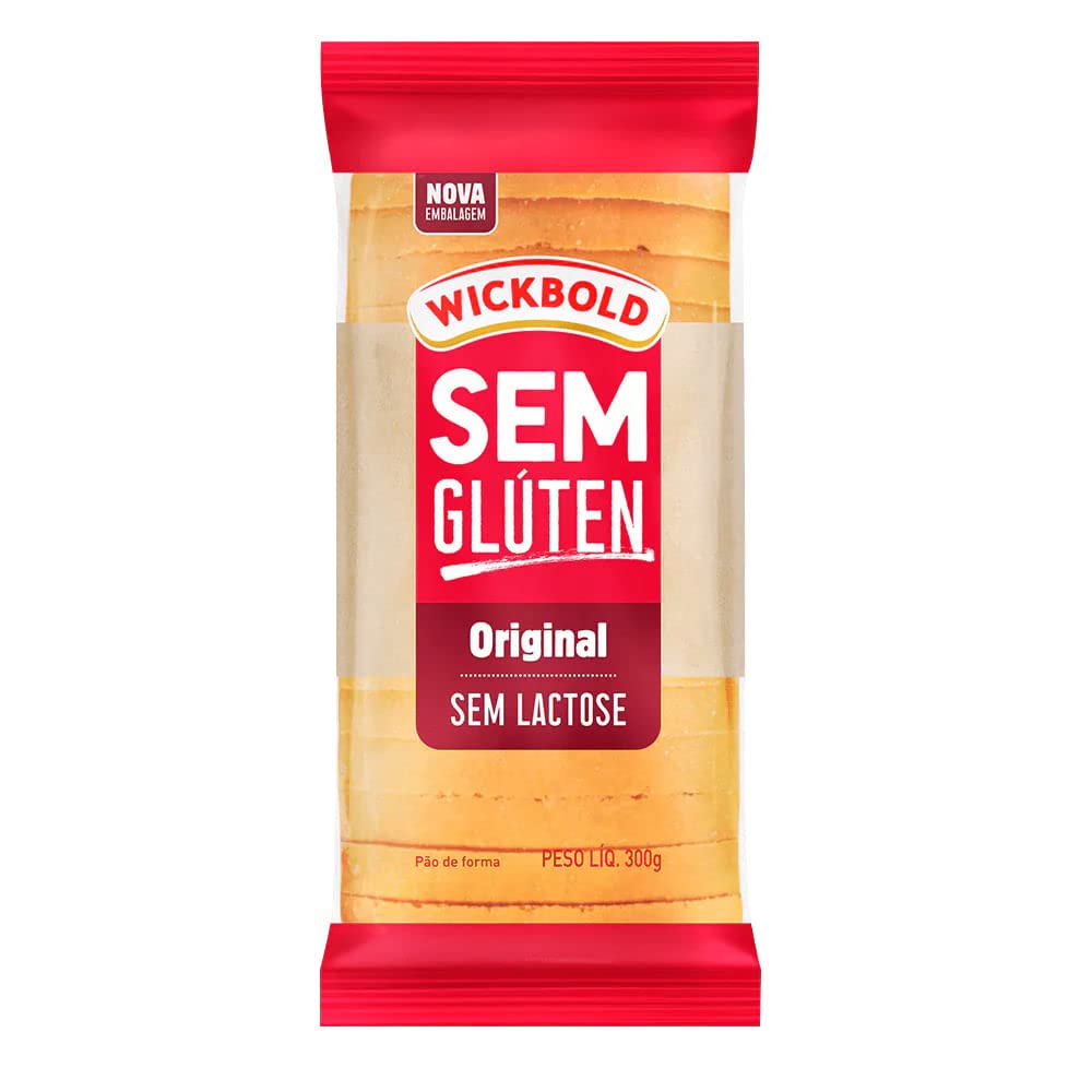 Pão de Forma Original Sem Lactose Wickbold 300g | Amazon.com.br