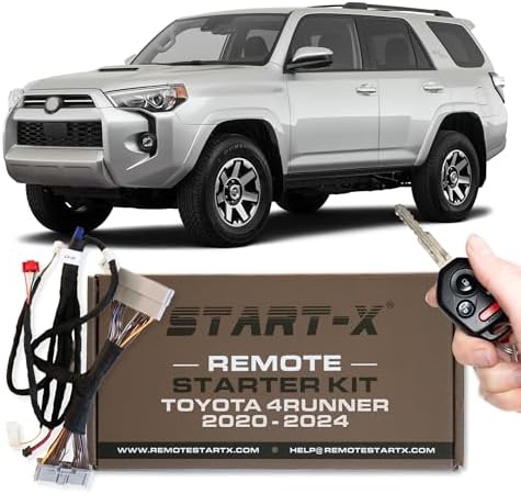 Amazon.com: Start-X Remote Starter Kit for 2020-2024 4Runner Push to ...