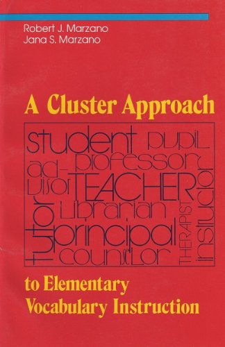 A Cluster Approach to Elementary Vocabulary Instruction (Reading AIDS ...