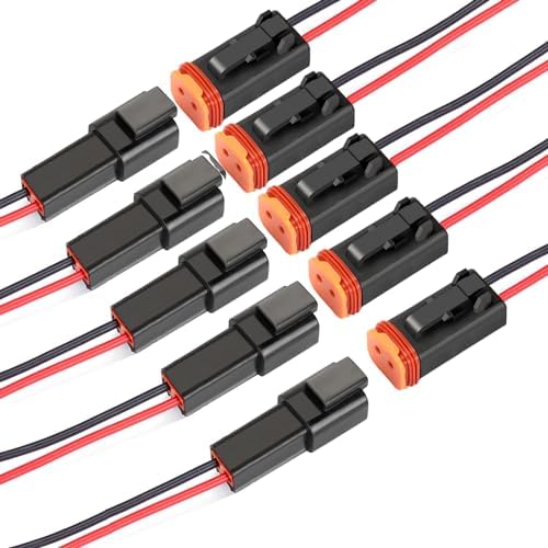 Amazon.com: ZHOFONET 8 Pin Waterproof Connector,8 Wire Electrical Car ...