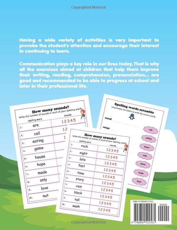 Snapklik.com : Orton Gillingham Spelling Workbook 100 Activities To ...