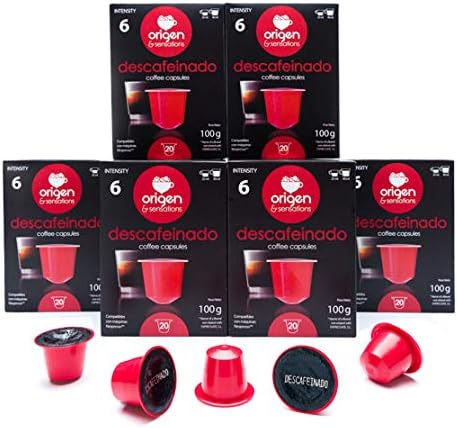Amazon.com: Pods Original, Decaf Espresso Pods- Medium Roast Coffee ...