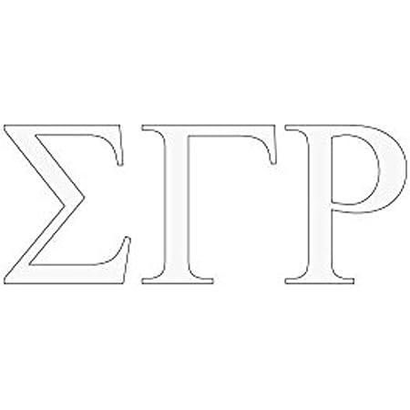 Amazon.com: Sigma Gamma Rho Car Tag Decal : Automotive