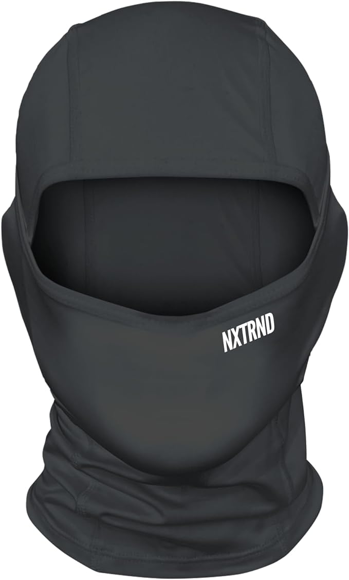 Nxtrnd Football Ski Mask, Shiesty Mask, Cooling Sports Balaclava (Black ...