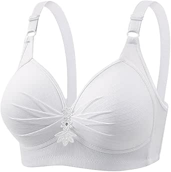 Amazon.com: Plus Size Bras for Women Wireless Full Coverage Bralettes ...