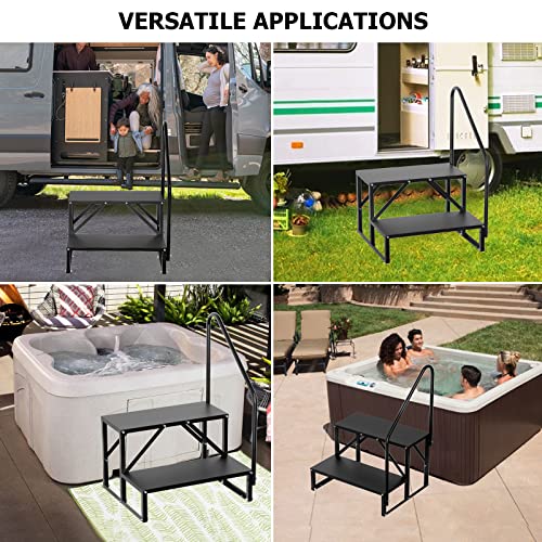 The 30 Best RV Steps with Handrail of 2024 [Verified] - Cherry Picks