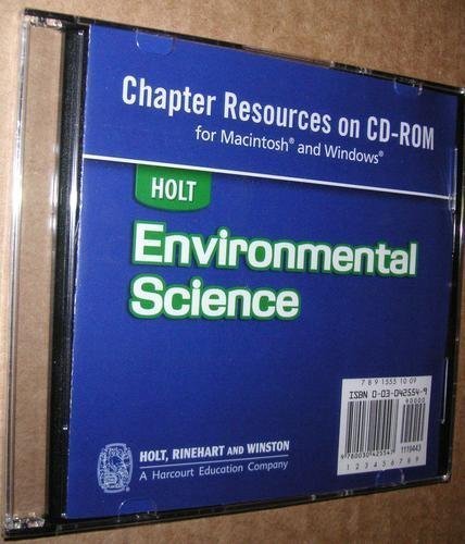 Holt Environmental Science: Transparencies CD-ROM (2008-05-03 ...