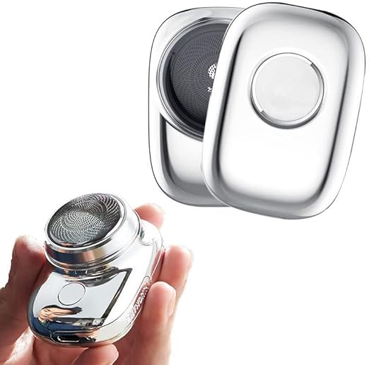 Mini-Shave Portable Electric Shaver, Pocket Size Washable Electric ...