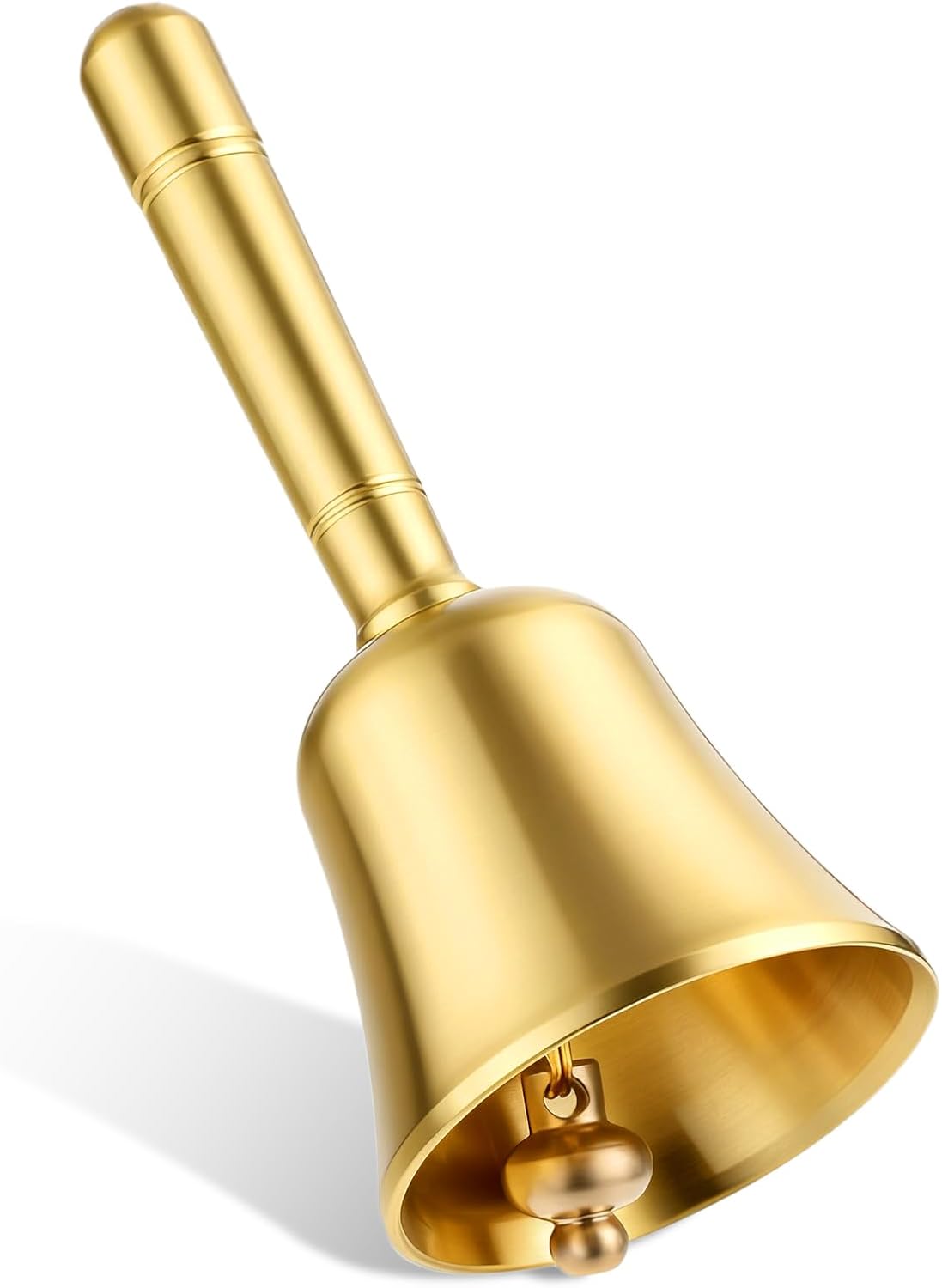 Amazon.com: Super Loud Solid Brass Small Hand Call Bell, Ringing Bells ...