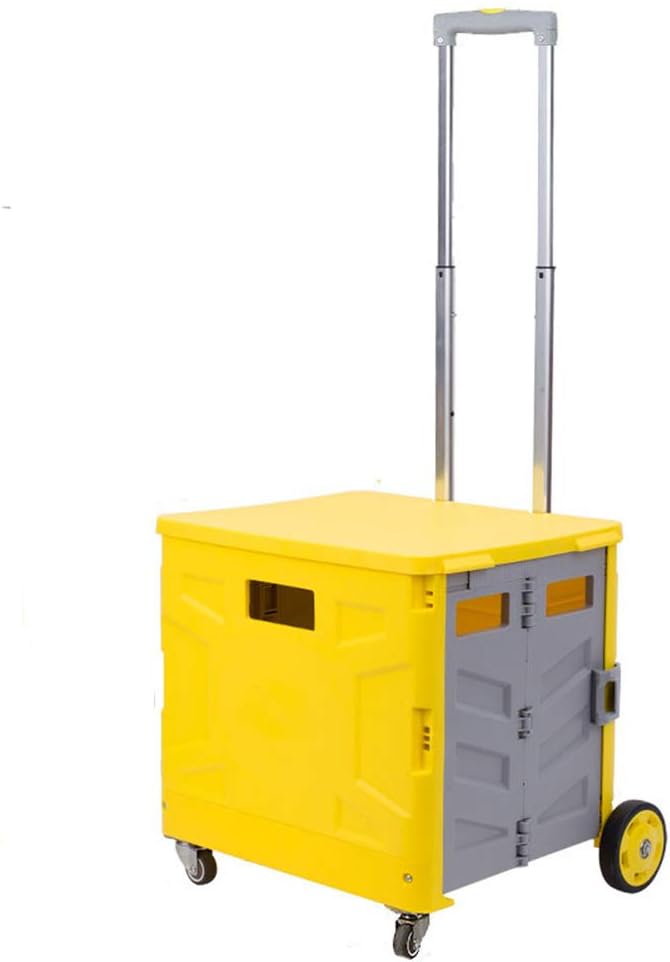 Amazon.com: Box with Wheels | Shopping Trolley Box on Wheels | Strong ...