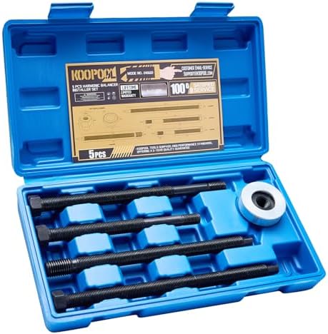 Amazon.com: 5-Piece Harmonic Balancer Installer Set for V8/V6 Engines ...