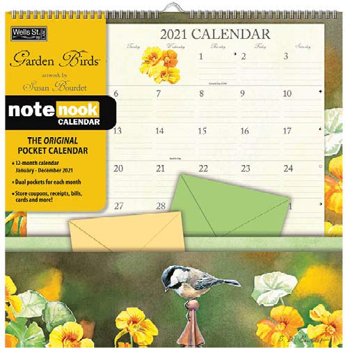 Garden Birds 2021 Note Nook Calendar: Bourdet, Susan: 9781469415420 ...