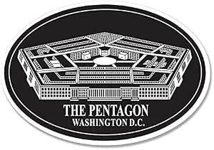 American Vinyl Oval The Pentagon Seal Sticker (Military Decal Building ...