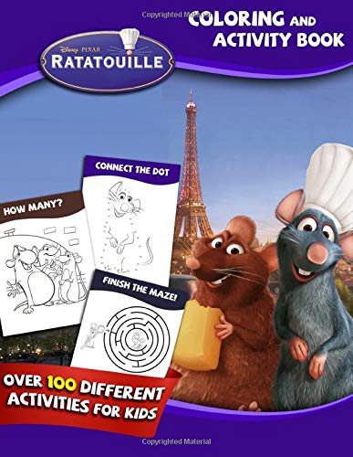Buy Ratatouille Coloring And Activity Book: A Fun Kid Workbook Game For ...