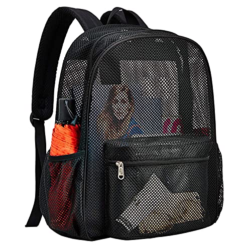 See Through Mesh Backpacks - Perfect for Gym, School or Work