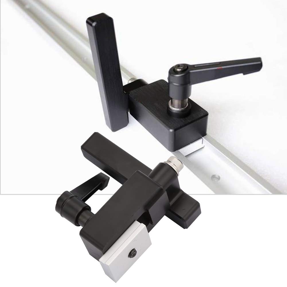 Miter Track Stop, Flip Stop Woodwork T Slot Miter Woodworking Chute ...