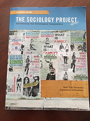 The Sociology Project: Introducing the Sociological Imagination: Jeff ...